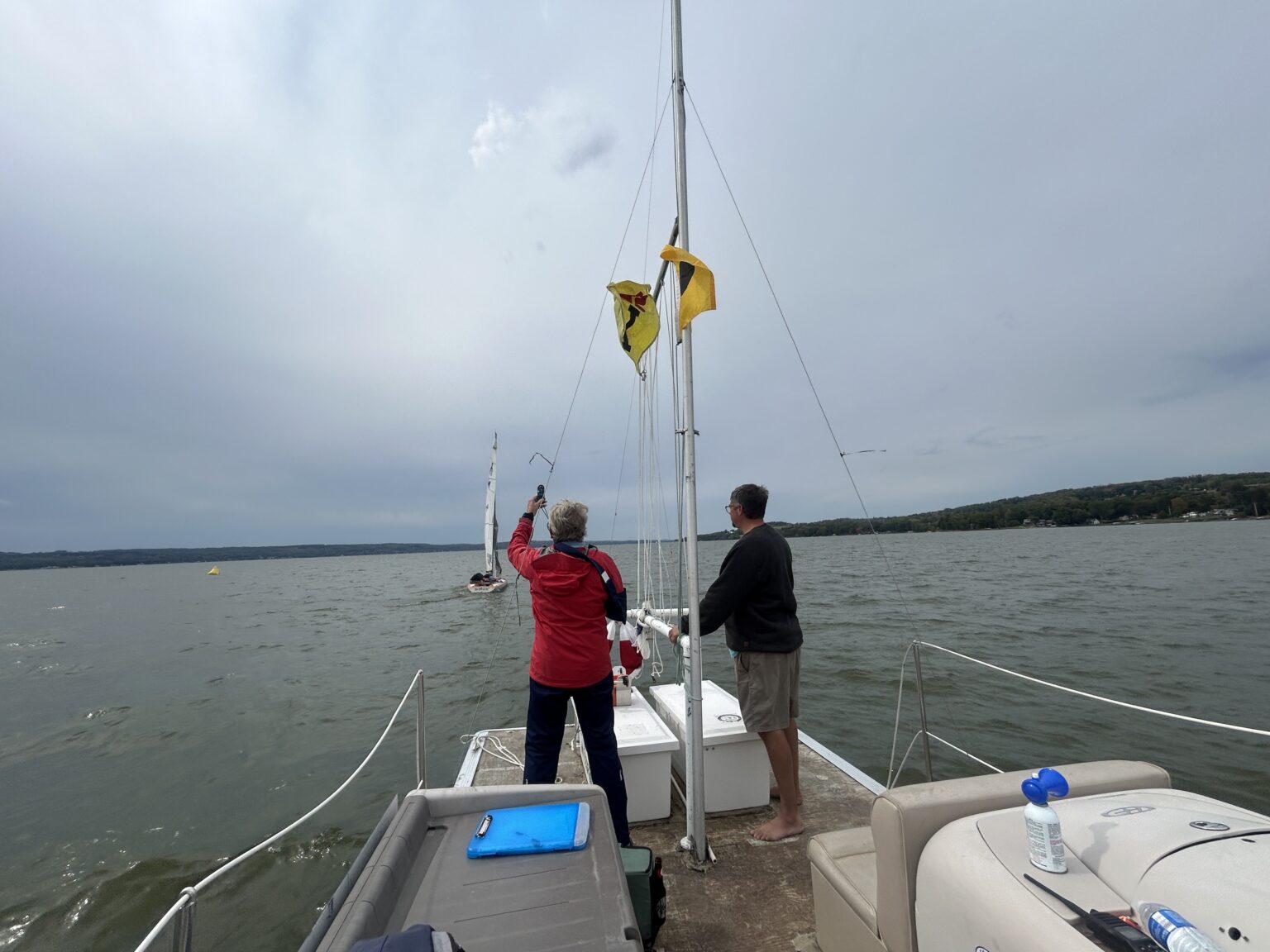2025 Champs: Aaron Lynn Dominates in Variable Winds | inland20 Scow ...