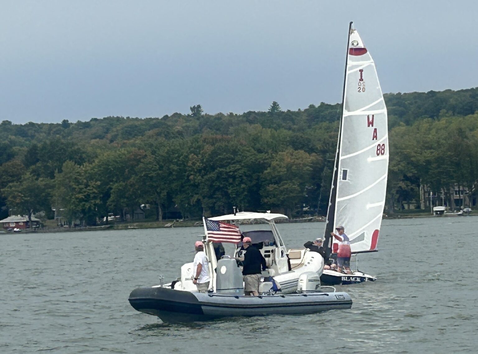 2025 Champs: Aaron Lynn Dominates in Variable Winds | inland20 Scow ...